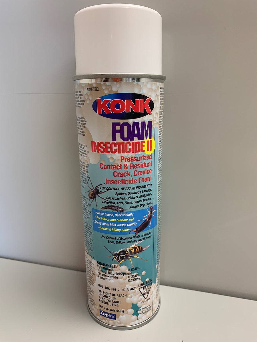 Konk Foam Insecticide II – Poulin's Pest Control
